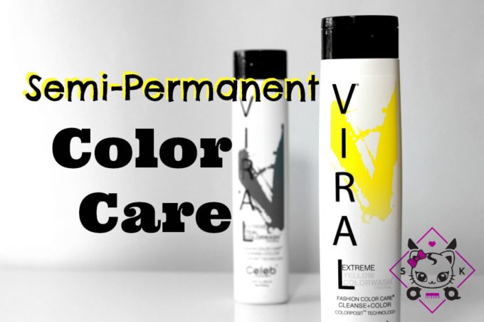 Viral Shampoo Semi Permanent color care - Shear Katrina